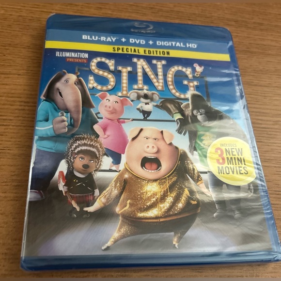 Media | Sing Special Edition On Bluray Dvd New | Poshmark